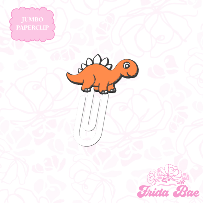 DINO-STEGOSAURAUS | JUMBO PAPERCLIP – Frida Bae Co.